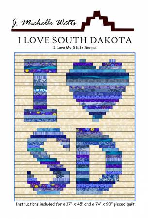 I LOVE SOUTH DAKOTA PATTERN – Quilter's Corner SD