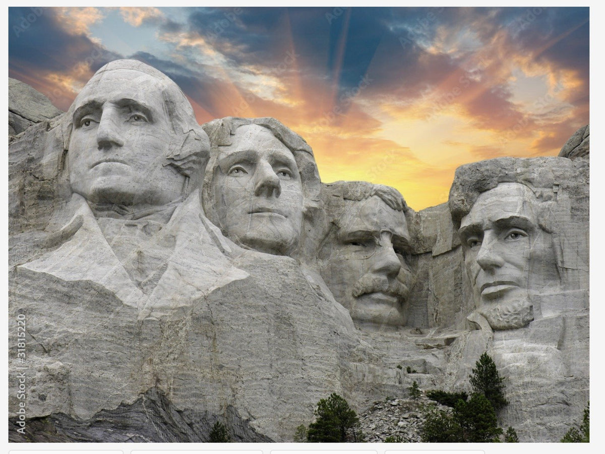 MOUNT RUSHMORE DIGITAL CUDDLE PANEL – Quilter's Corner SD
