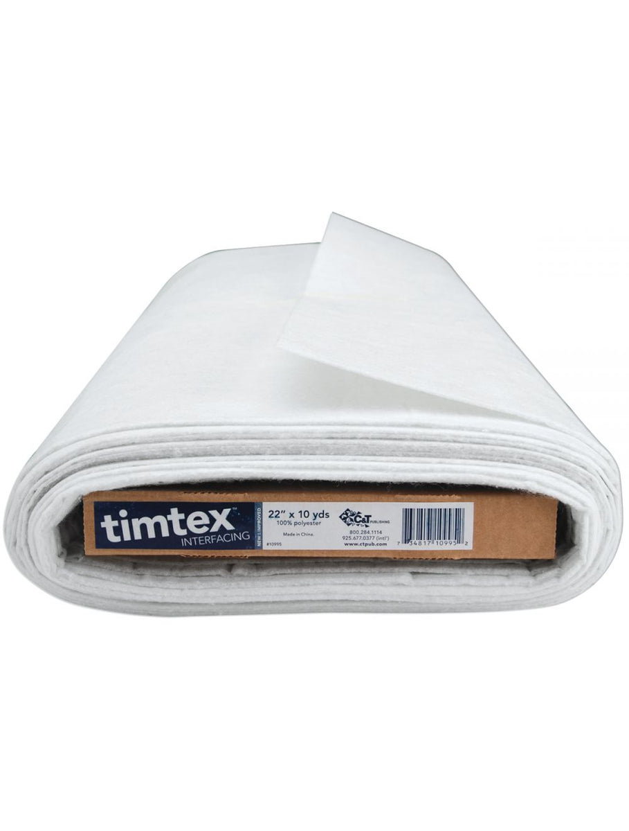 Timtex Interfacing 20"x10yd – Quilter's Corner SD