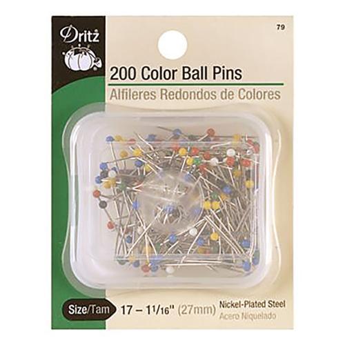 COLOR BALL PINS (200 PCS) – Quilter's Corner SD