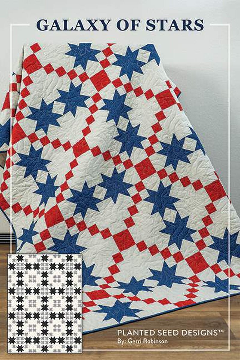 GALAXY OF STARS PATTERN – Quilter's Corner SD