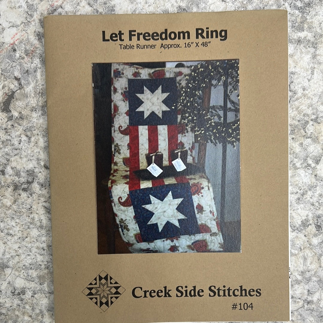 LET FREEDOM RING PATTERN – Quilter's Corner SD